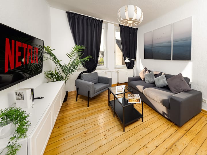 Bezauberndes Altbau Apartment Kurze Messeanbindung - Duisburg