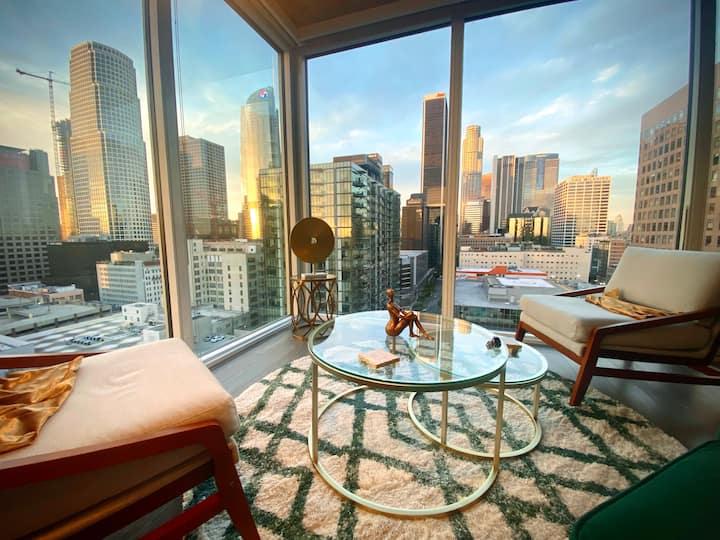 Short-term Rental Data for Downtown Los Angeles, California