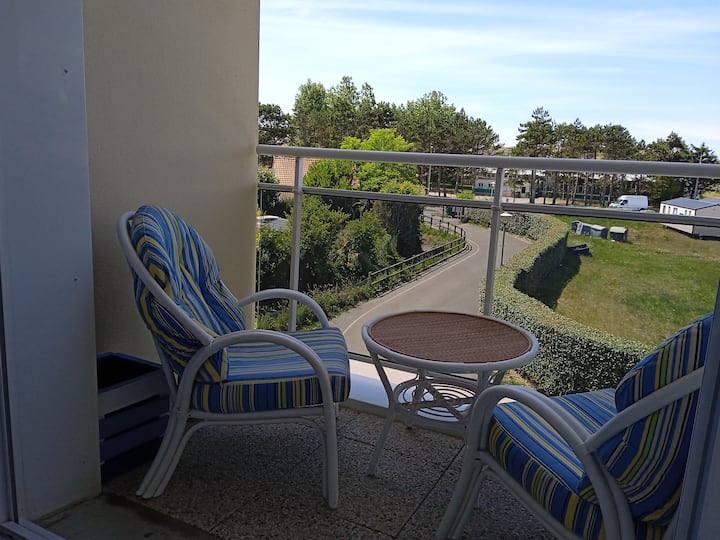 Apt 1 à 4 Pers à 190 M Plages Avec Parking Prive - Berck