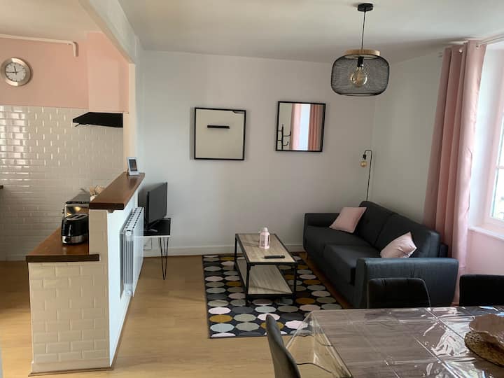 Appartement Lumineux, Place Parking Privé, Wifi - Cancale