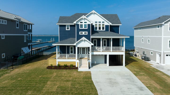 Bay Dream | Soundfront W/ Pool, Hot Tub & Elevator - Kill Devil Hills, NC