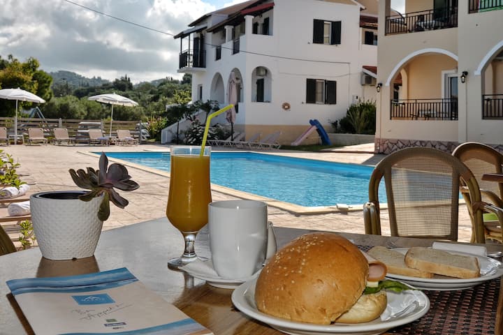 Makris Apartment 9 Arillas Corfu - 코르푸