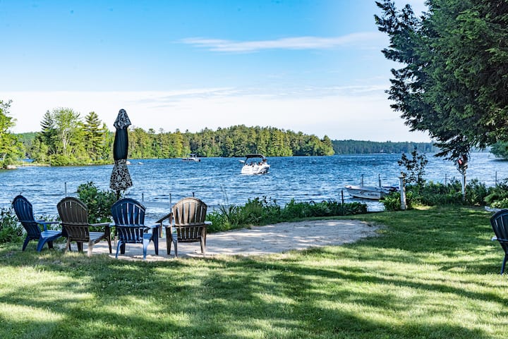 Large Lakefront House On Gorgeous Little Sebago - Maine Wildlife Park, Gray