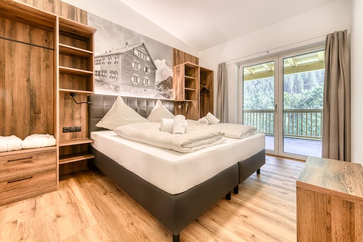 Brandnerhus - Balkon 4-zimmer Ferienwohnung Nr. 21 - Brandnertal