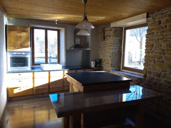 Gîte"la Grosse Grange " Appartement 4 à 8 Pers - Pontarlier