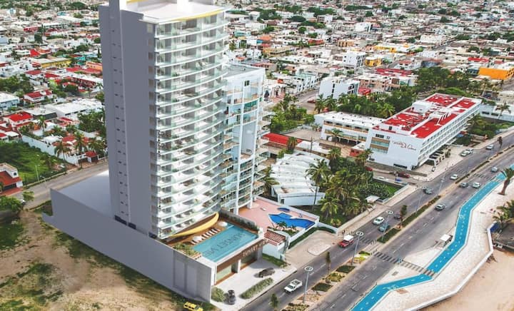 Confortable Departamento Con Vista Al Malecón. - Mazatlán
