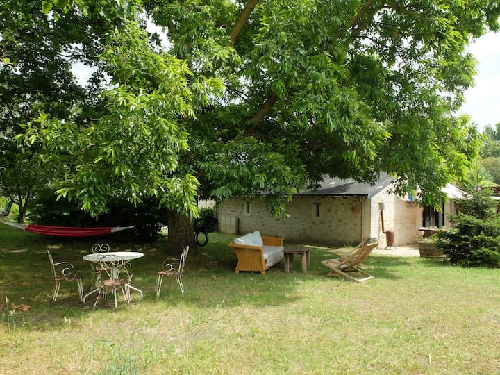 Charmant Logement Avec Piscine 15 Mn De La Loire - Beauvau