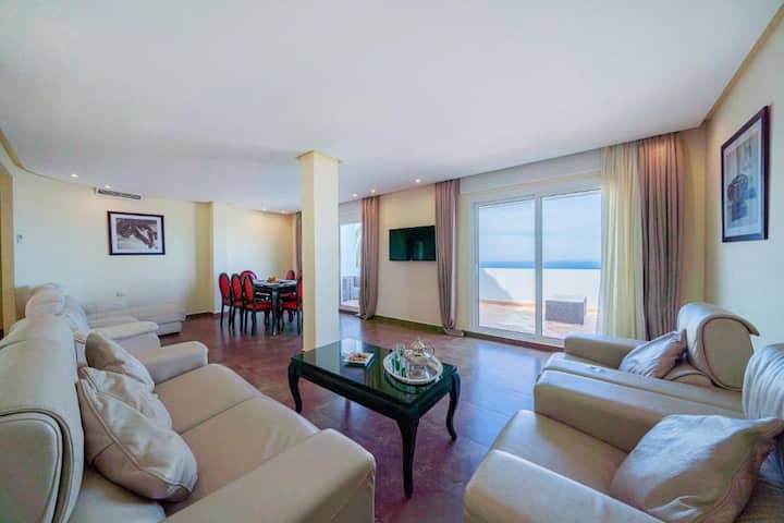 Mnar Castle 8 Pers In 4 Rooms Apt Sea View - Tangier