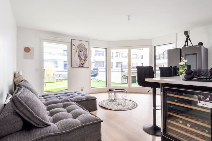Bedroom Suite & Dream Terrace @Parisladefense - Nanterre