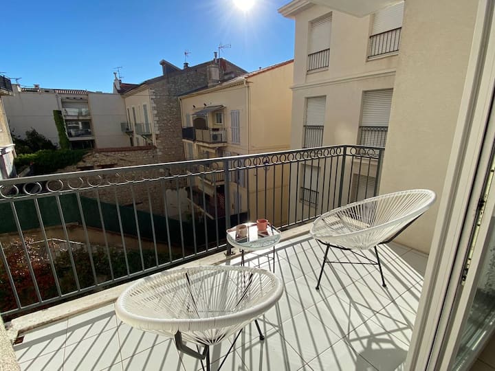 Vieux-port★ 2p Très Lumineux ★2 Balcons★plage 200m - Cannes