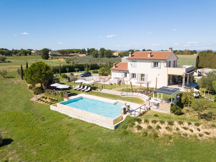 Villa Avec Jardin Et Piscine-vacavilla Exclusive - Cortona