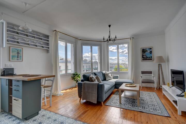 Splendide Appartement - Vue Rade/jardin/château - Gare de Brest
