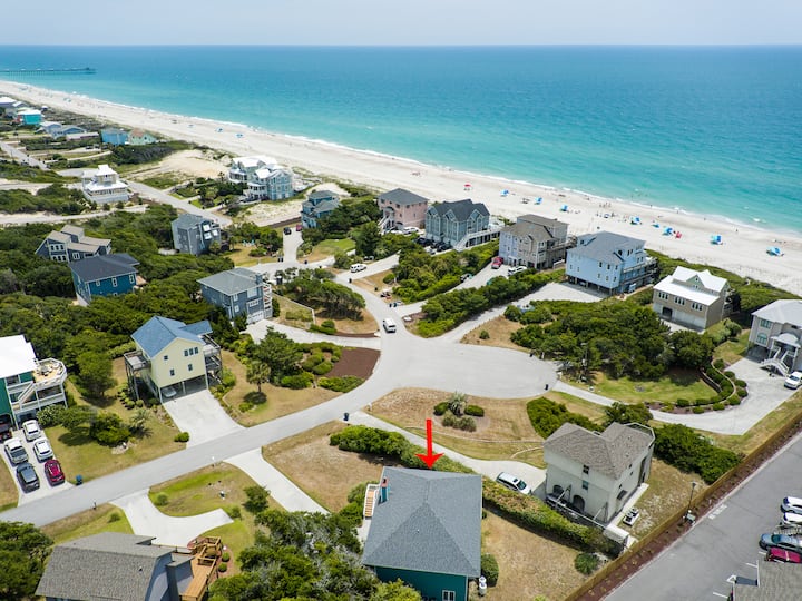 2 Minute Walk To Beach ☀ ☀ Scenic Views ☀ Pkg - Cedar Point, NC