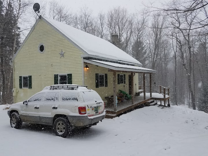 Yellow House In The Woods - Braintree, VT