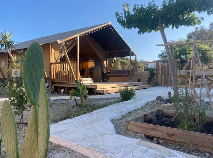 Glampingtent/safari Lodge Met Prachtig Uitzicht - Creta