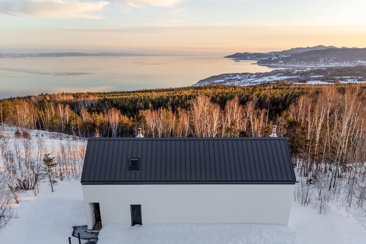 Villa Vue Sur Le Fleuve Architecte Pierre Thibault - La Malbaie