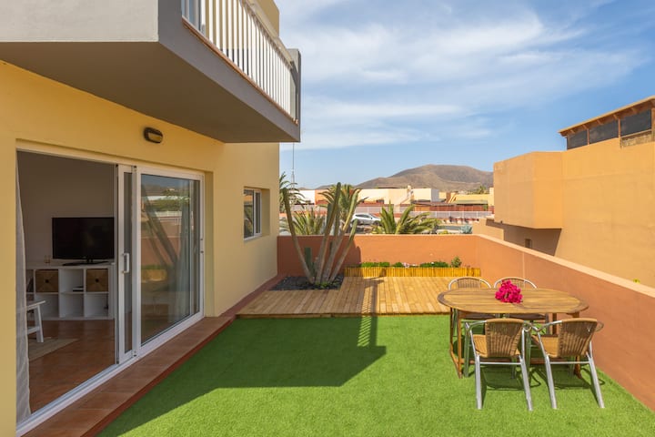 Garden House With Two Terraces - Corralejo