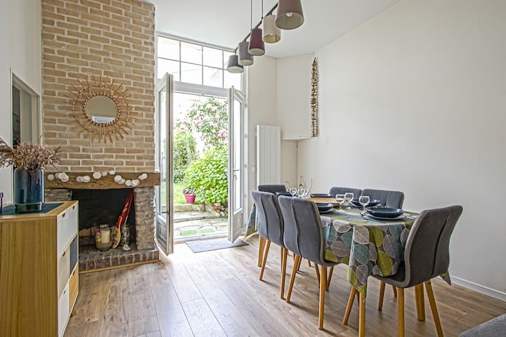 Le Foch-bel Apt-jardin-200m De La Plage à Villers - Villers-sur-Mer