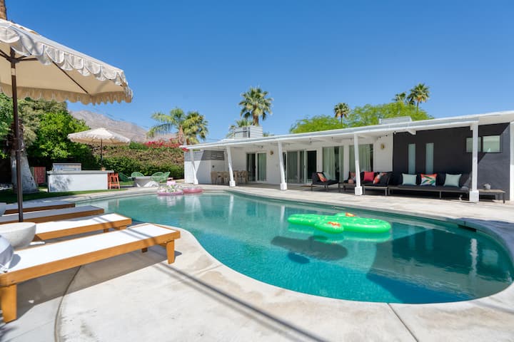 The Luxe - Fun House With Pool, Fire Pit, Bbq! - Palm Springs, CA