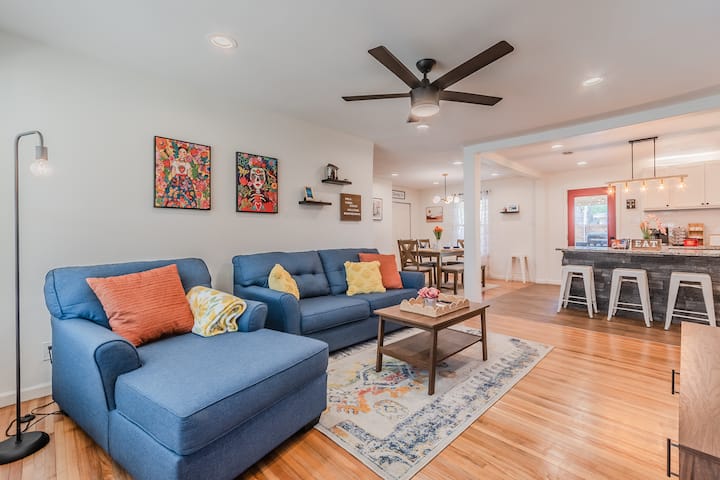 Spacious 4br King Bed+grill+patio+15 Mn Downtown - Mesquite, TX