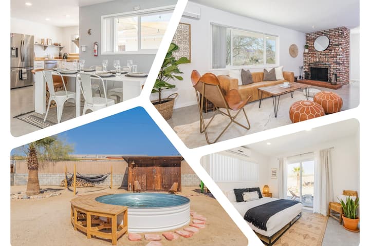 Walk To Dt | Hot Tub & Cowboy Tub | 15 Min To Park - Joshua Tree, CA