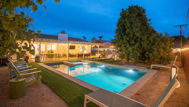 New Home, Heated Pool, Hottub, Game Room, Firepit - Bermuda Dunes, CA