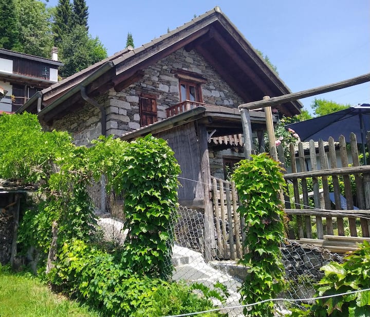 Gemütliches Rustico Mit Tollem Panorama - Ronco sopra Ascona