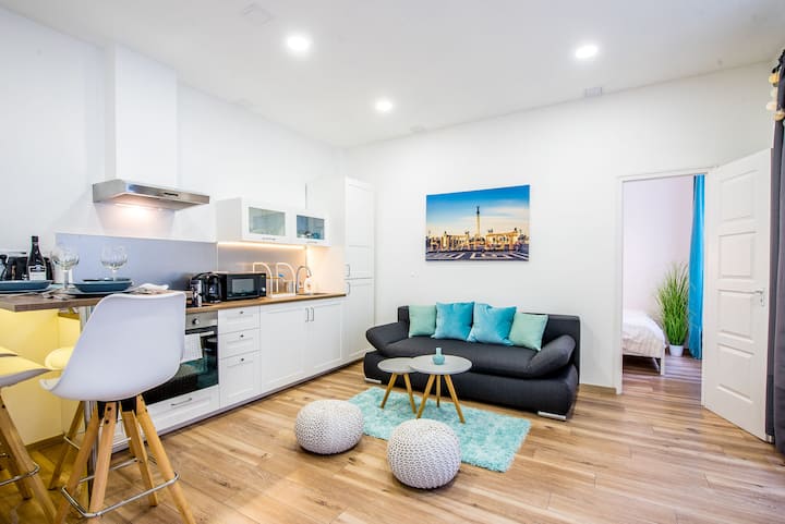 Klauzál 
Downtown Retreat With Sauna And Ac - Budapest