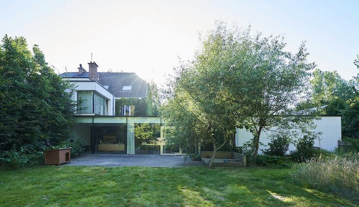 Prachtige Modernistische Villa Midden In De Natuur - Temse