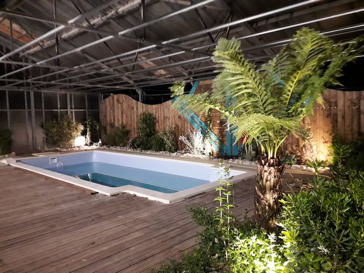 Gîte Avec Piscine Couverte - Clermont-l'Hérault