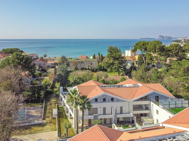 T2 Neuf A04 Rdj-  Piscine  Acces Direct Plages - ibis budget Saint Cyr sur Mer La Ciotat
