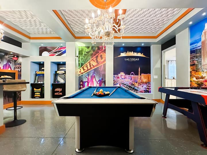 Themed With Private Pool/spa And Game Room 270571 - Haines City, FL