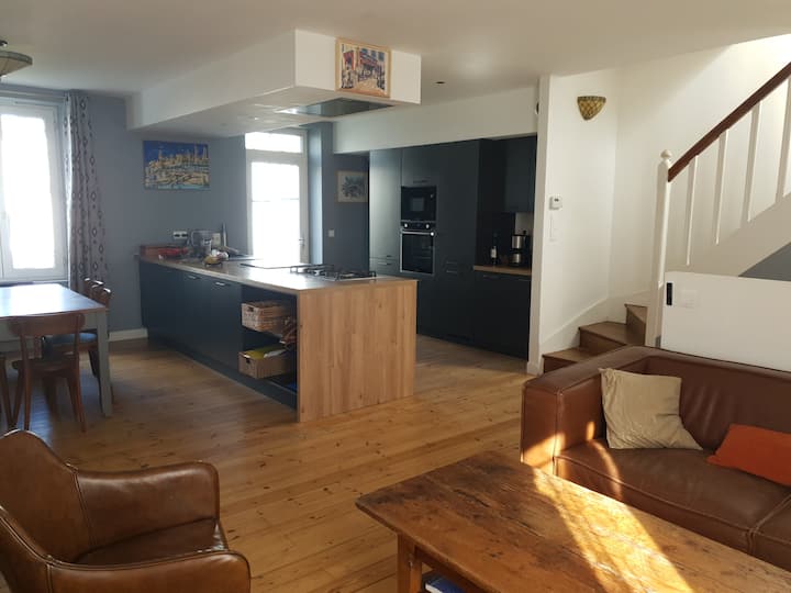 Maison Avec Jardin, Proche Centre Ville Et Plages - Hennebont