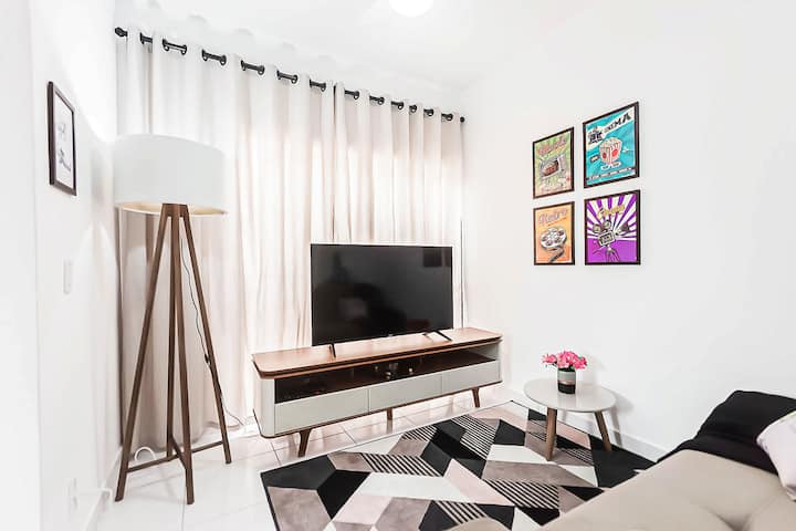 ÓTimo Apto C Wi-fi E Home Office, Barão Geraldo/sp - Barão Geraldo