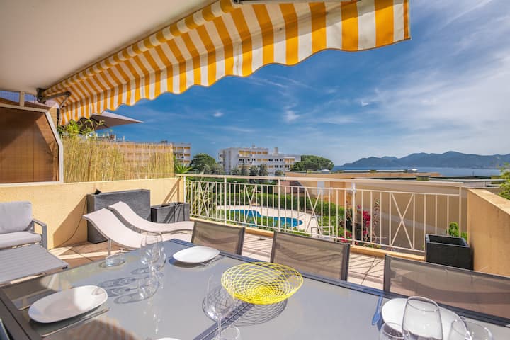 Superbe Appartement En Résidence Avec Piscine - Mougins