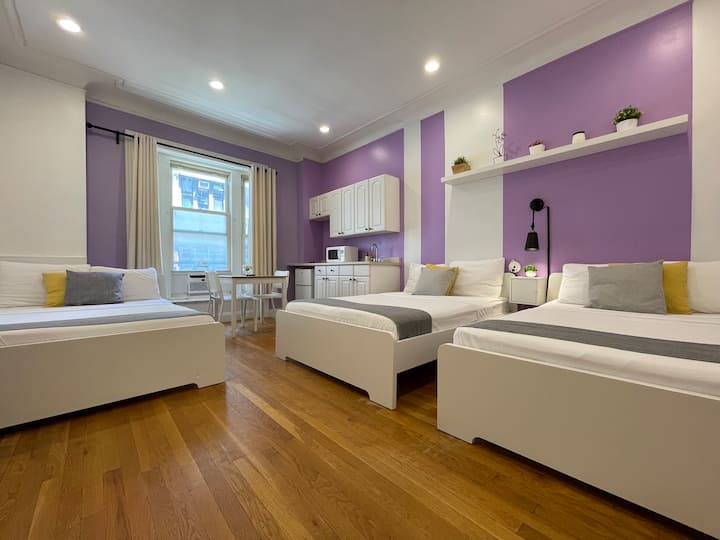 Midtown 3double Beds Studio - Weehawken, NJ