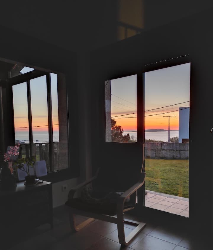 Casa Luz De Sálvora, Relax Con Vistas Al Mar - El Grove