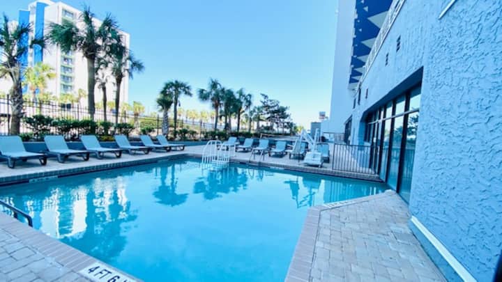 Ocean Viewpoolstiki Barsleep 6golf Cart - Myrtle Beach, SC