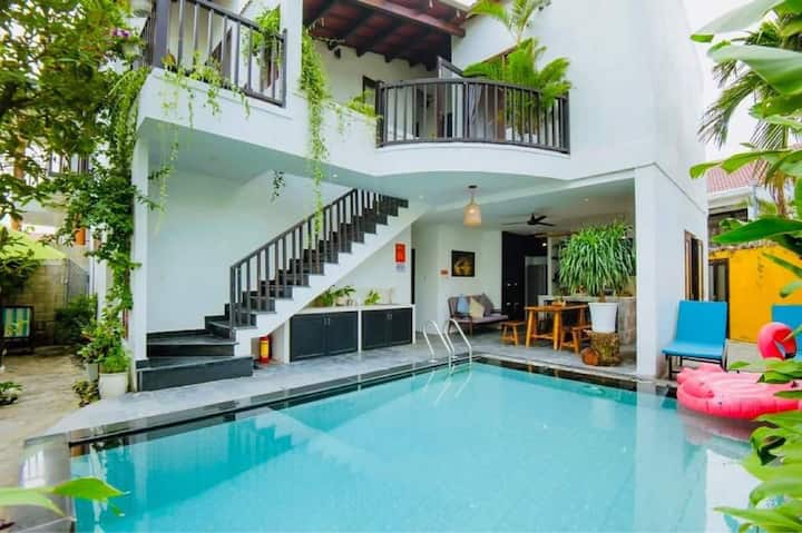5bedrooms, Pool, 50m-an Bang Beach Car Pu Free - Hội An