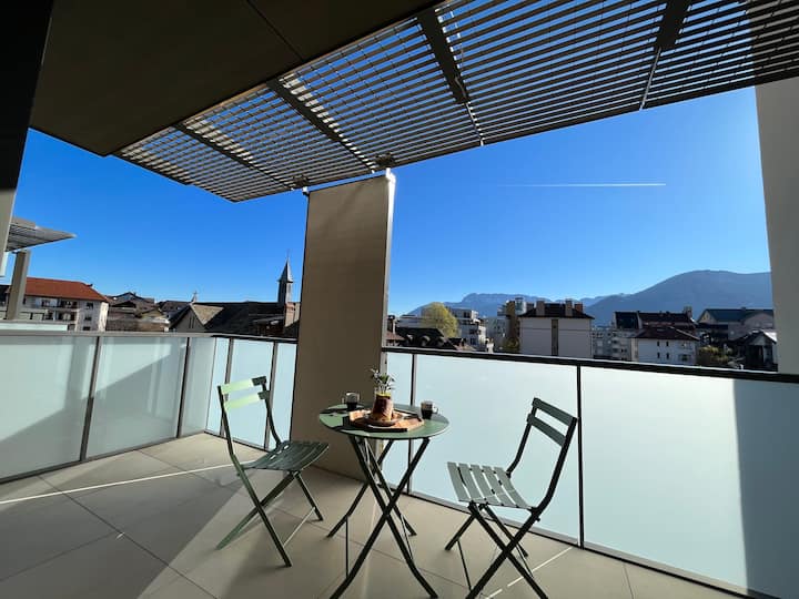 ❤️La Suite Des Capucins⭐️centre Vue Montagnes Garage - Annecy