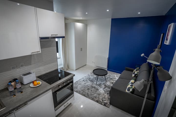 Studio Modern, 2 Pers. - Commerce/tour Eiffel. - Parigi