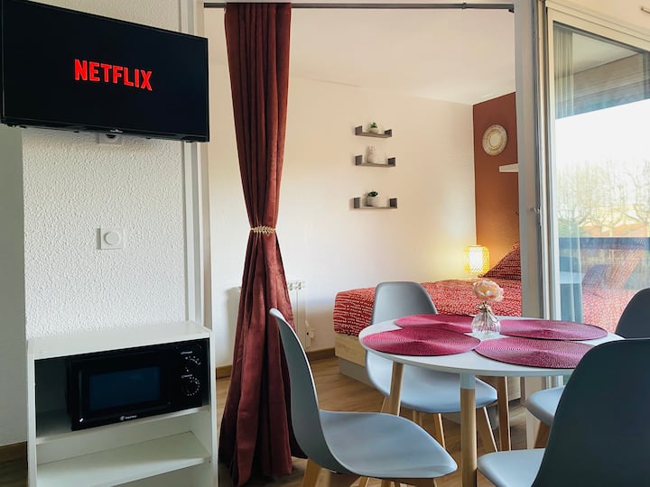 Agréable Appartement Avec Loggia Aux Capellans - Saint-Cyprien