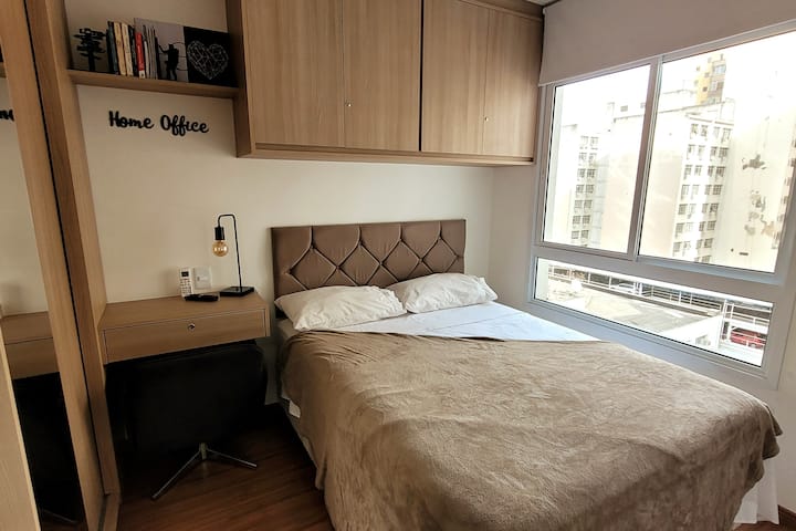 Apartamento Na Bela Vista Com Piscina - São Paulo