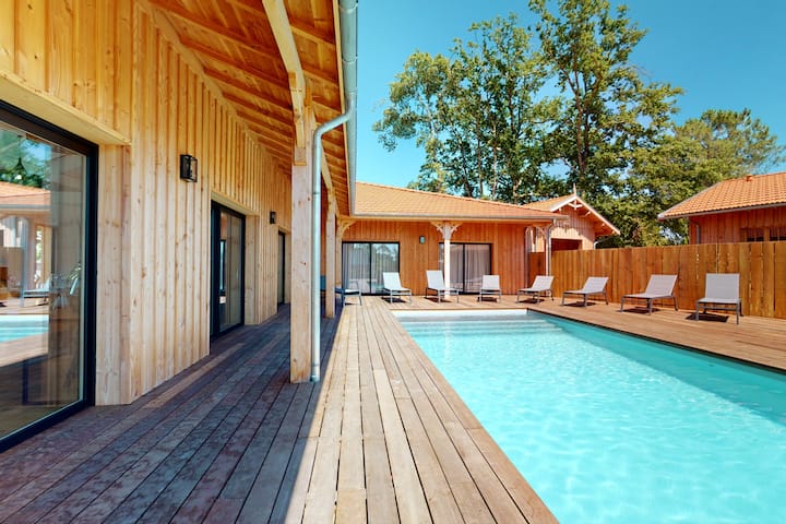 Villa Piscine Chauffée - Calme - Proche Bassin - Andernos-les-Bains