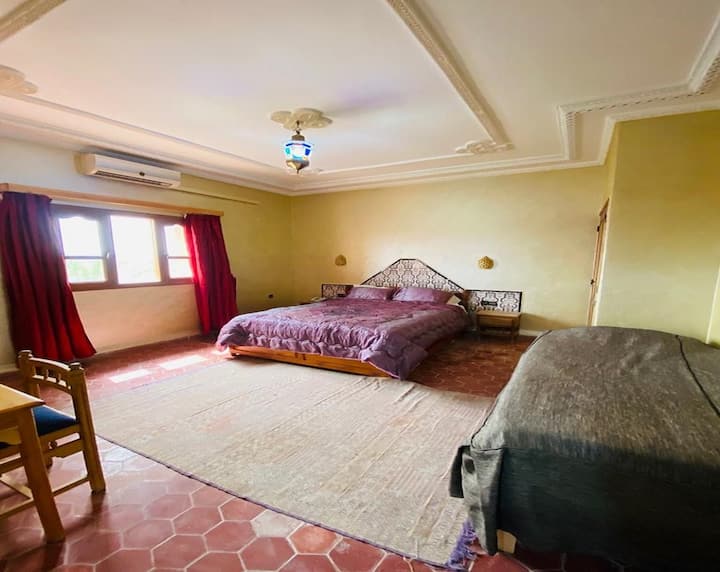 La Perle Du Draa  Suite Supérieure 6 Personnes - Zagora