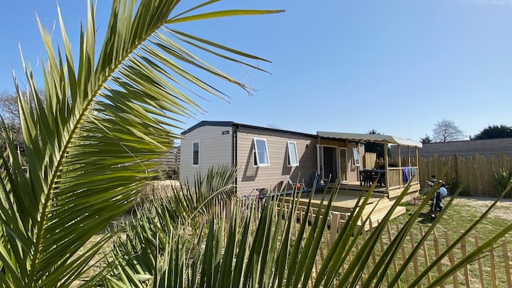 Mobilhome Premium -  Bain Nordique Privatif - Portbail