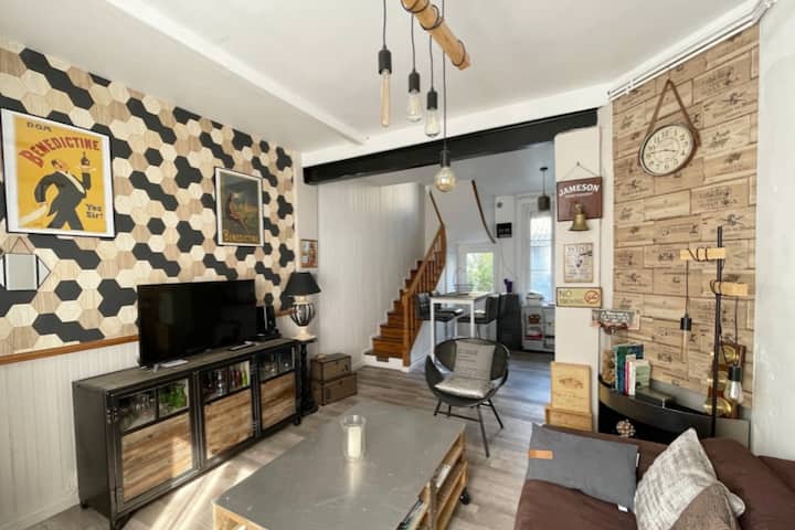 Agréable Maison De Pêcheur Rénovée 5min Plage/port - Fécamp