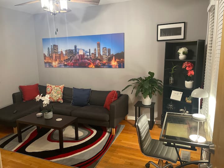 Lovely 2bedroom  1bath  Apt And Outdoor Seating. - Portage Park - Chicago