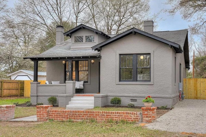 1930s Chic Downtown Bungalow | Modern Luxe - Aiken, SC