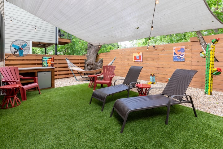 Hip Atx Suite W/outdoor Space Minutes To State Cap - Austin, TX